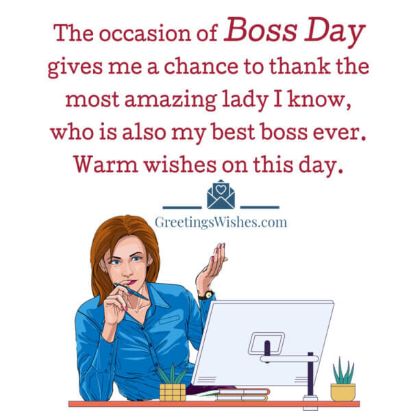 Inspiring Happy Boss’s Day Wishes, Messages, and Quotes (16 October ...