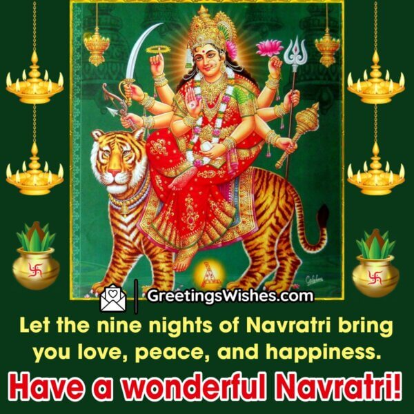 Navratri Wishes and Messages ( 22 September-02 October ) - Greetings Wishes