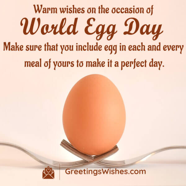 World Egg Day Wishes and Messages (10 October) - Greetings Wishes