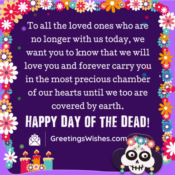 Meaningful Day of the Dead Wishes, Messages, and Quotes for Remembrance ...