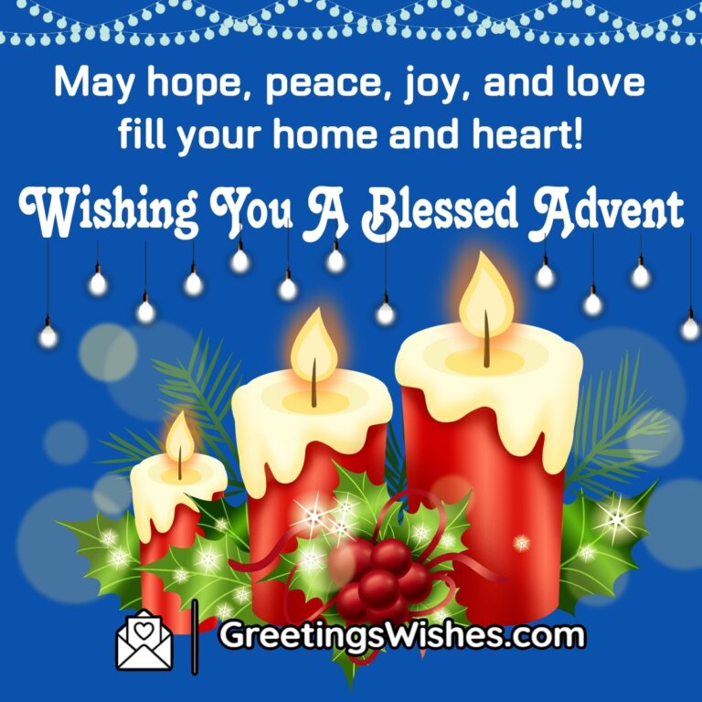 Advent Sunday Wishes and Messages ( 29 November) - Greetings Wishes