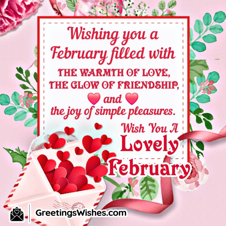 Happy February Month Wishes - Greetings Wishes