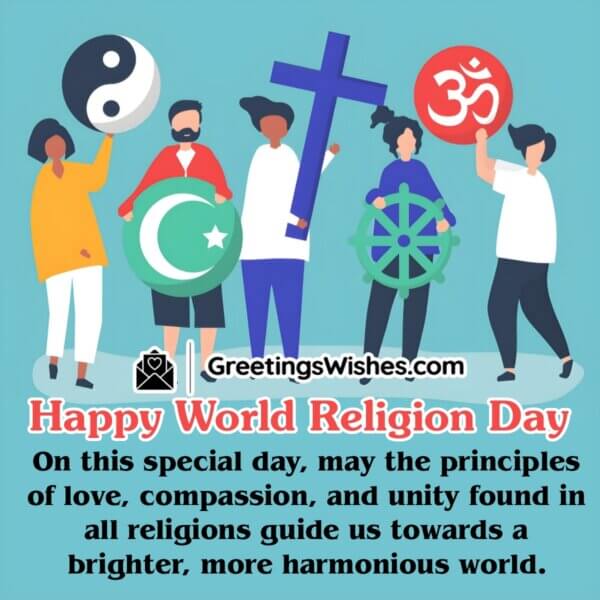 World Religion Day Messages, Quotes, Wishes for Harmony and Unity ...