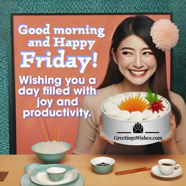 Friday Morning Wishes to Welcome Joy and Positivity - Greetings Wishes