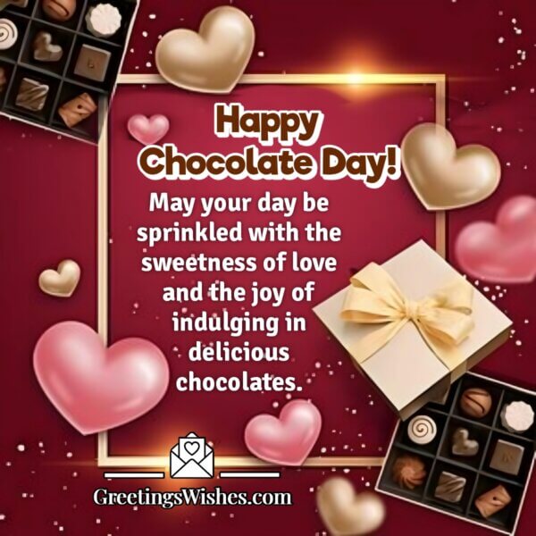Happy Chocolate Day Wishes Messages (9th February) - Greetings Wishes