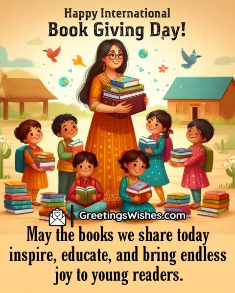 International Book Giving Day Wishes Messages and Quotes to Share the ...