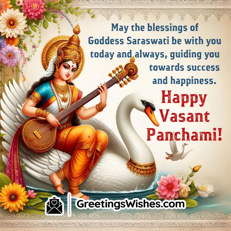 Happy Vasant Panchami Wishes Messages, Quotes for Saraswati Puja ...