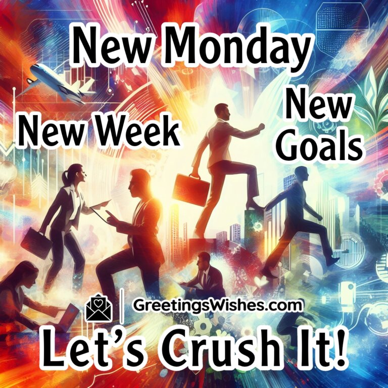 Monday Morning Wishes to Start the Week with Positivity - Greetings Wishes