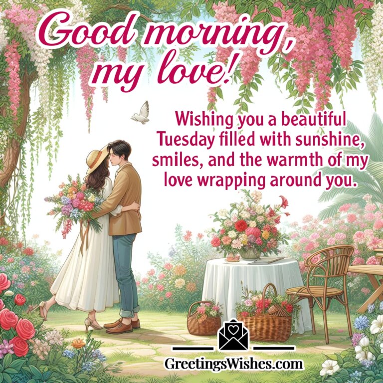 Tuesday Morning Wishes to Bring Energy and Positivity - Greetings Wishes