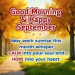 Happy September Month Wishes for Happiness, Hope, and Success ( 01 Sep ...