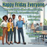 Friday Morning Wishes to Welcome Joy and Positivity - Greetings Wishes