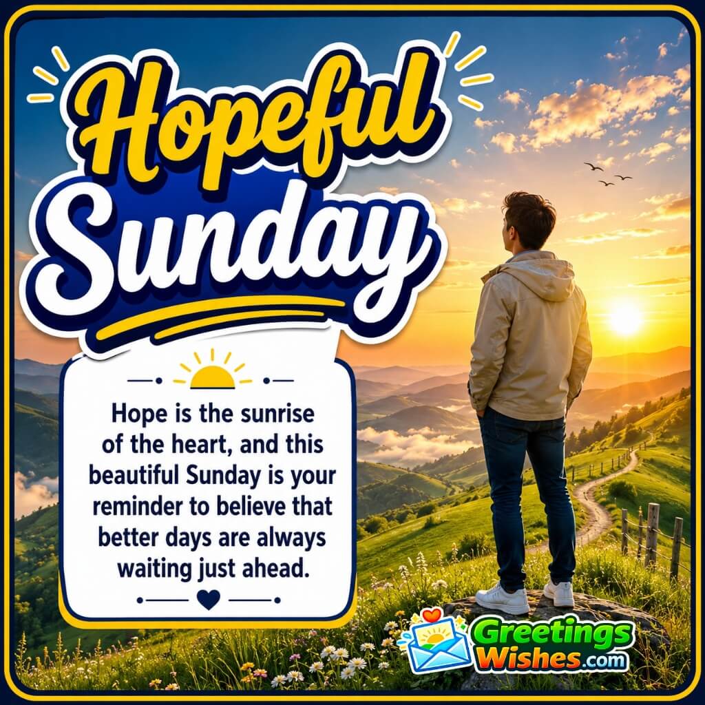 Inspirational Blessed Sunday Quotes with Messages - Greetings Wishes